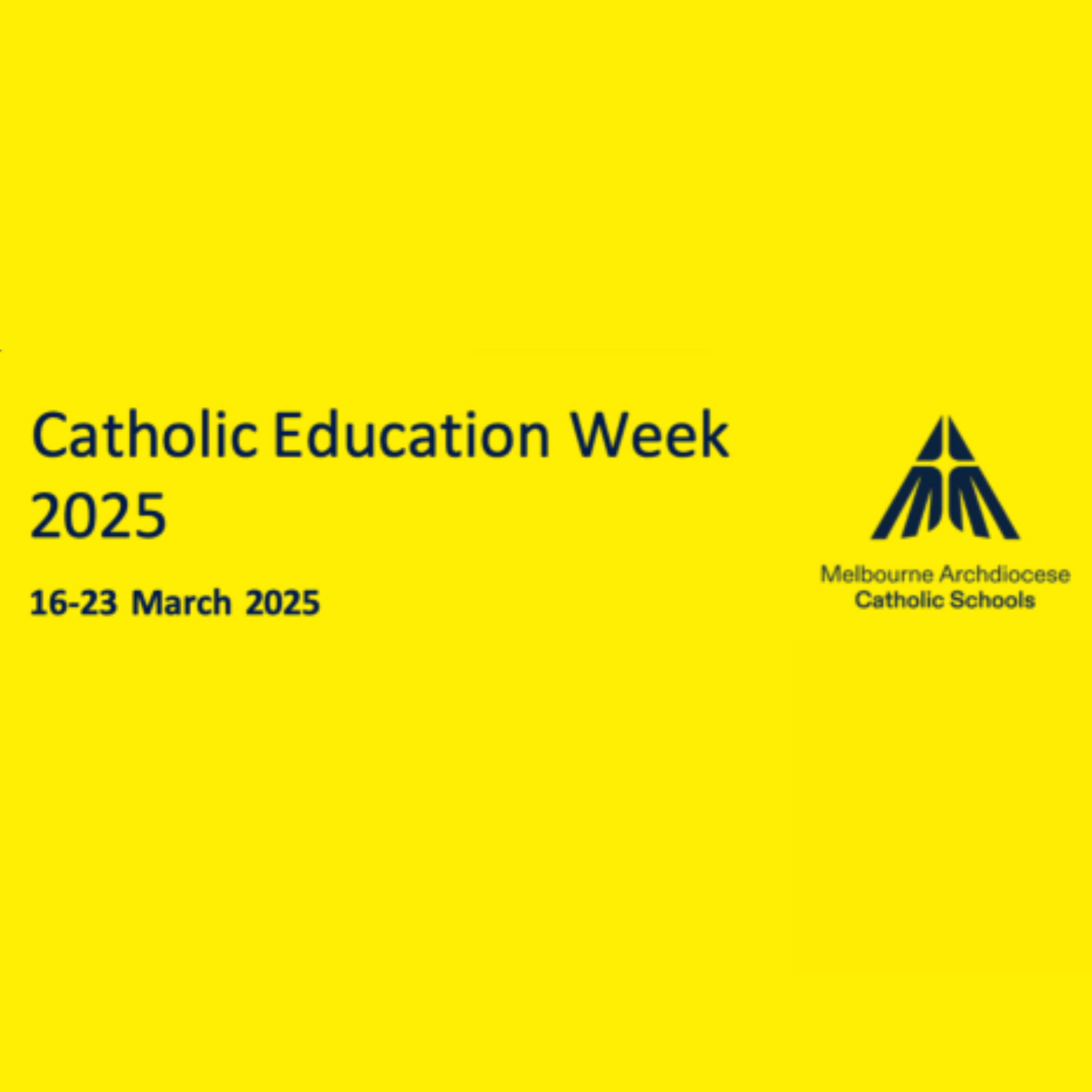 Catholic Education Week 2025 - St Lawrence of Brindisi Catholic Primary ...